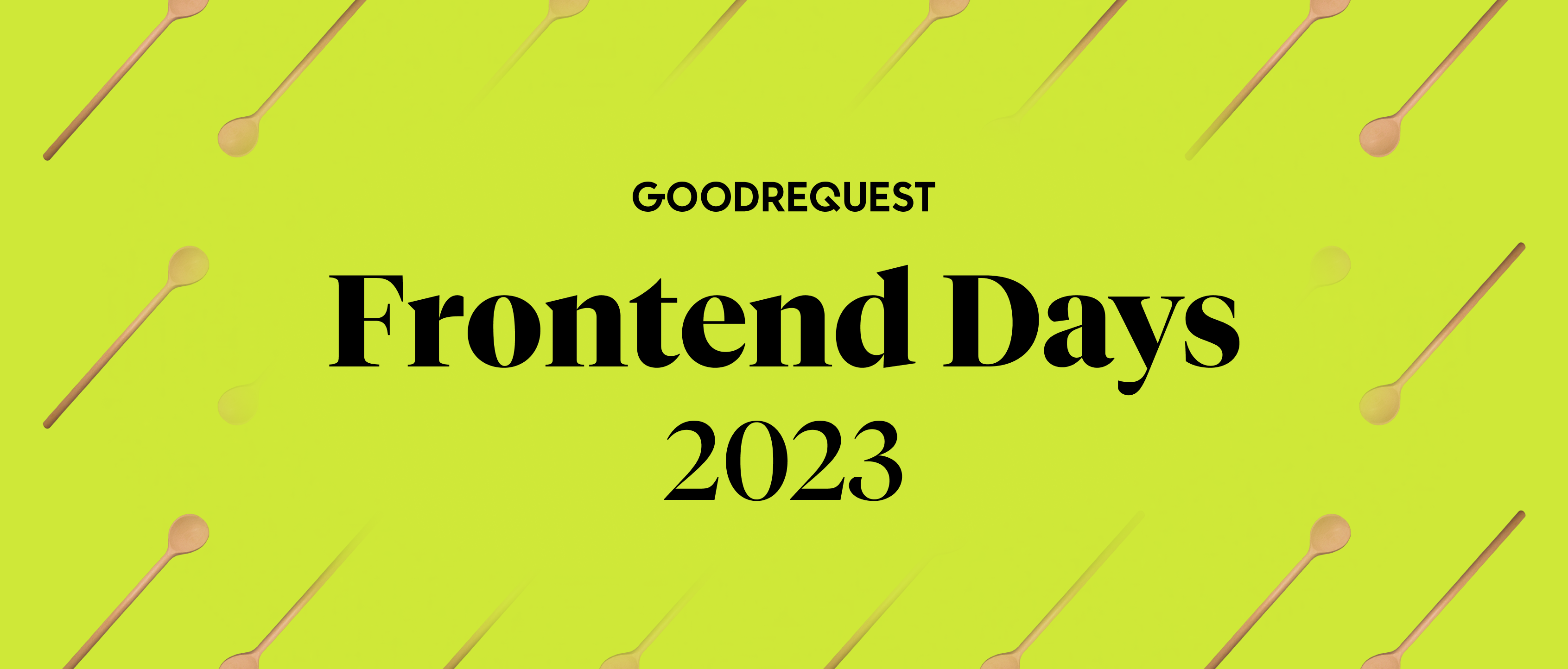 Frontend Days 2023 | GoodRequest